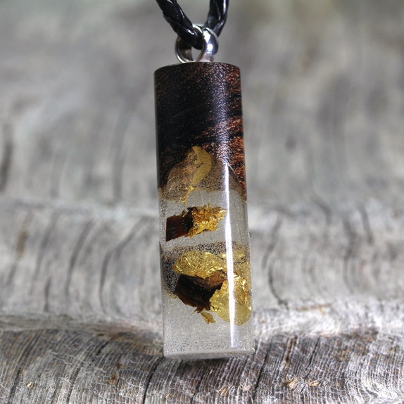 Halssmykke, Pendant i Epoxy - Epla