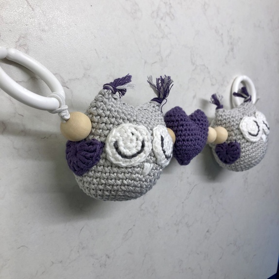 Heklet vognpynt - Epla