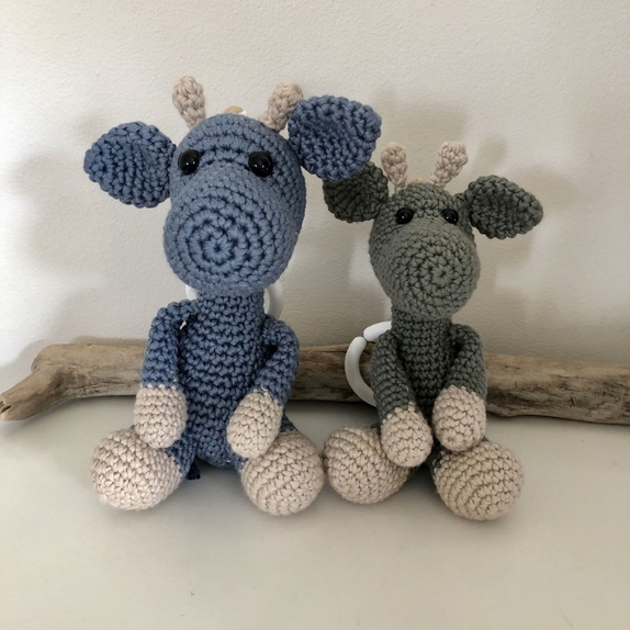 Grønn Vognpynt/babygymleke - Epla