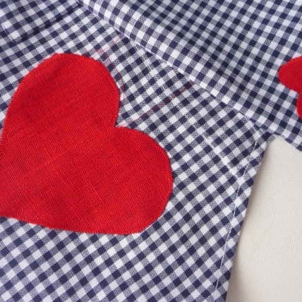 Barne - forkle m / skaut - Epla