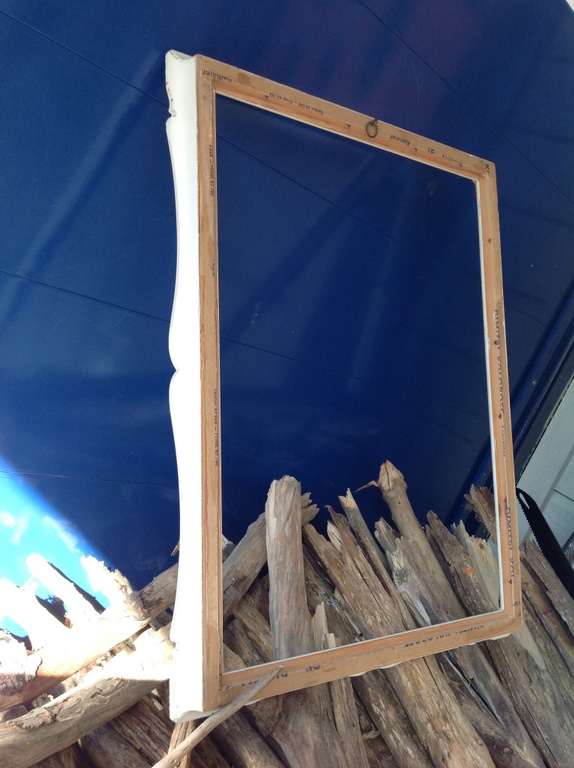 Stor klassisk ramme i teak - Epla