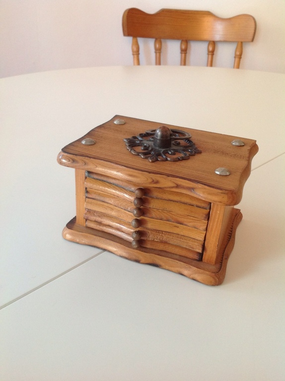 Retro sett med drikkebrikker - Epla