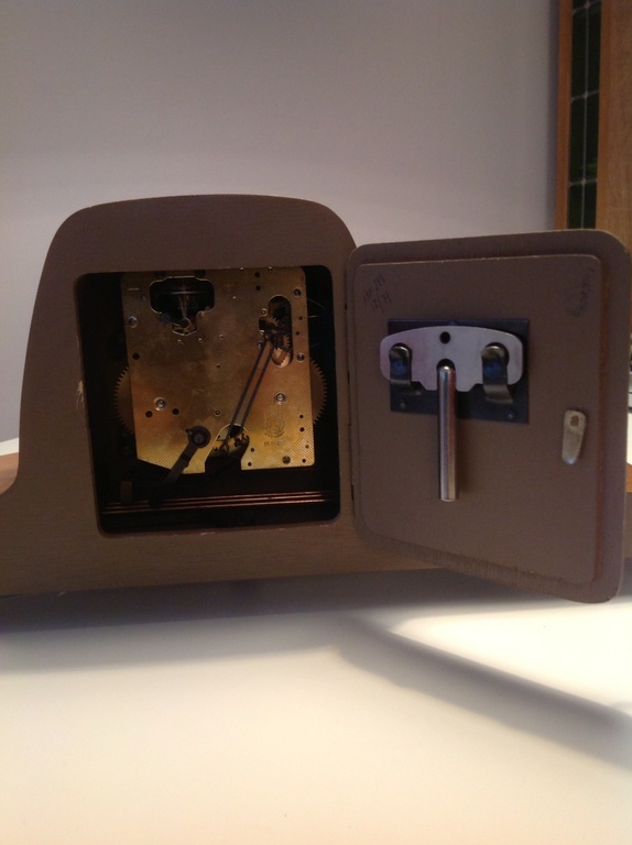 Retro tysk Art Deco klokke - Epla