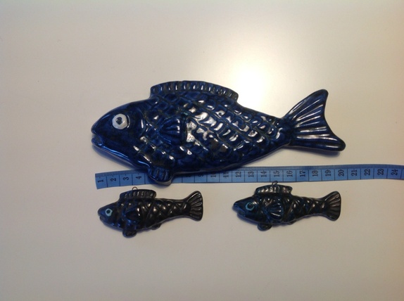 Fisker i keramikk - Epla