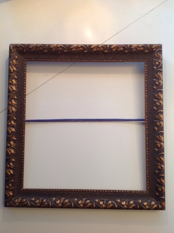 Stor ramme i teak - Epla