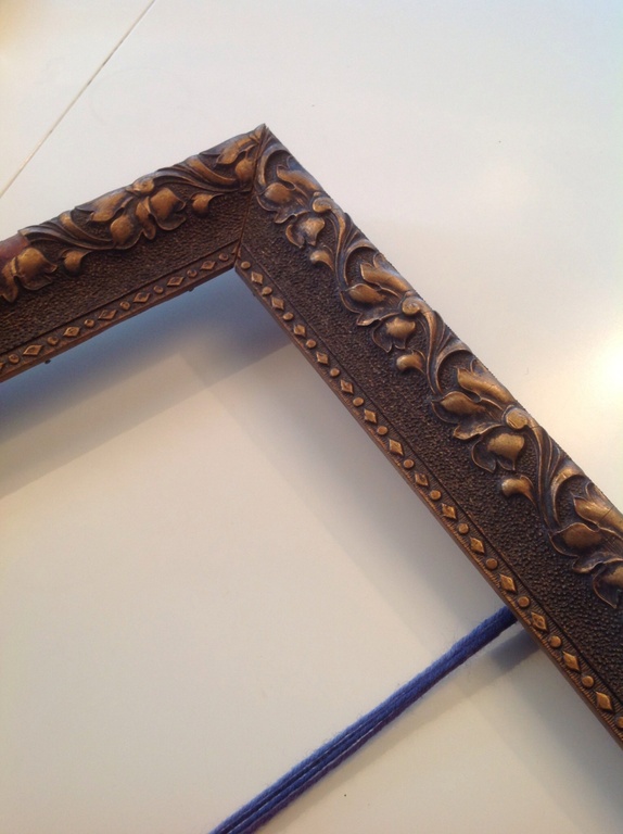 Stor ramme i teak - Epla