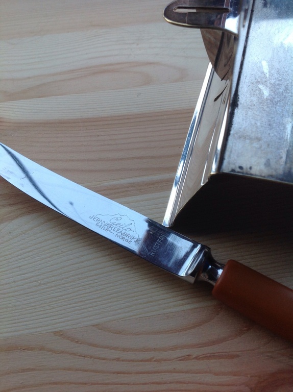 Sett med fruktkniver - Epla