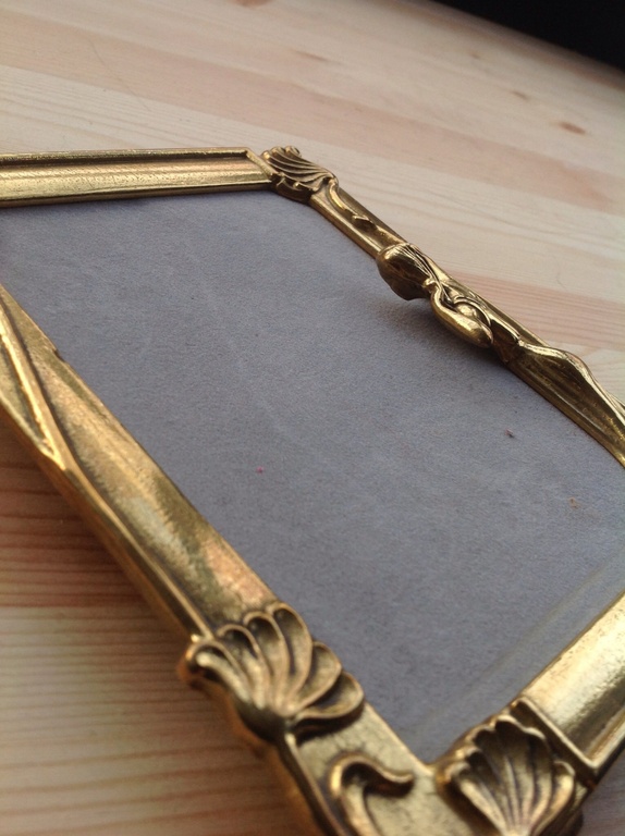 JA! DET ET SALG! Art Nouveau ramme i messing - Epla