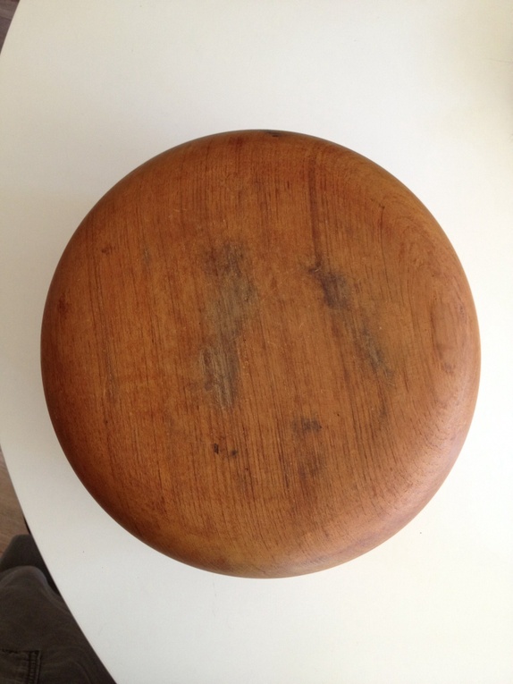 Stor bolle i teak - Epla