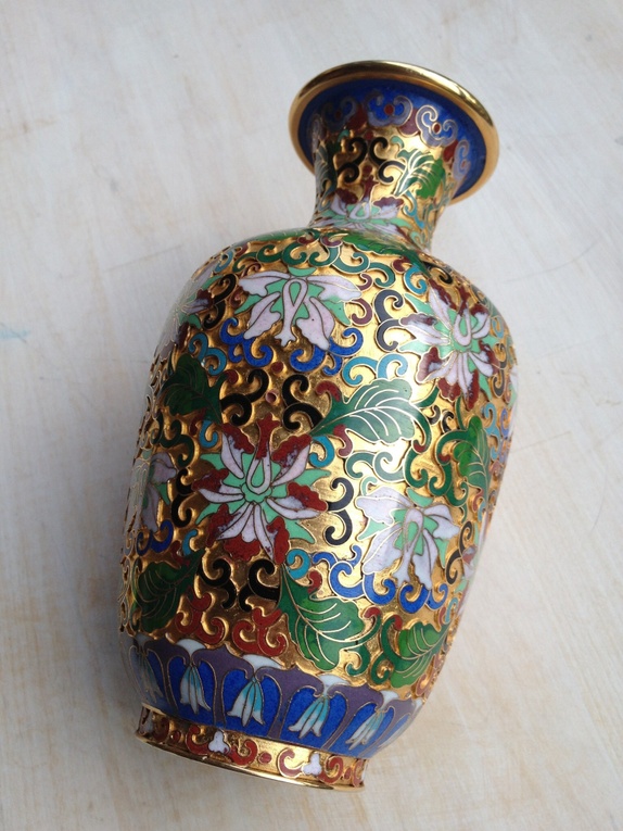 Vakker kinesisk vase - Epla