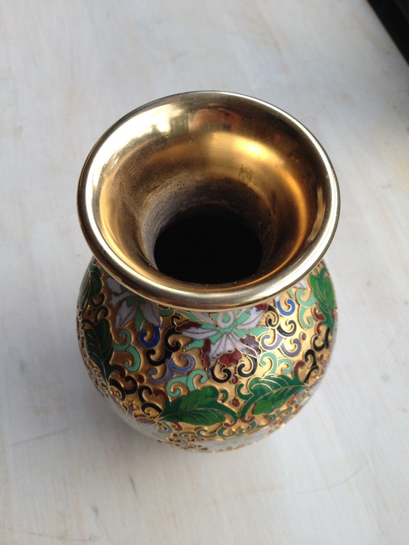 Vakker kinesisk vase - Epla