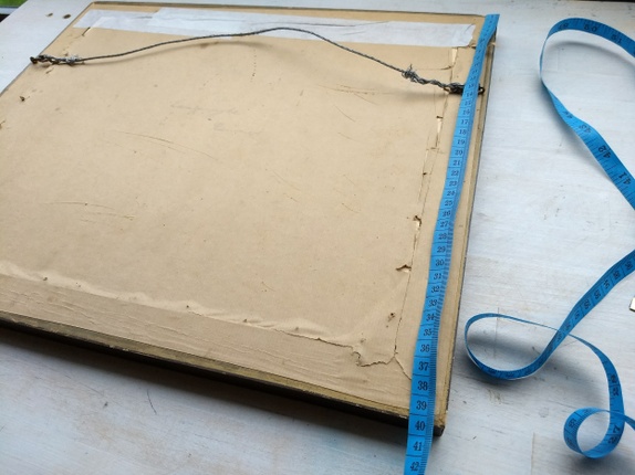 Stor gammel ramme - Epla