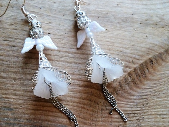 Lang Ørepynt - Engler - Epla