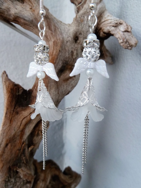 Lang Ørepynt - Engler - Epla