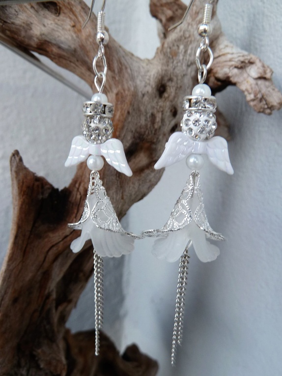 Lang Ørepynt - Engler - Epla