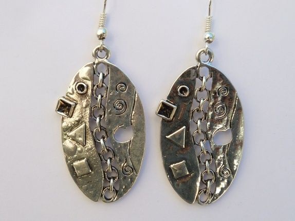 Ørepynt Med Stilig Mønster - Epla