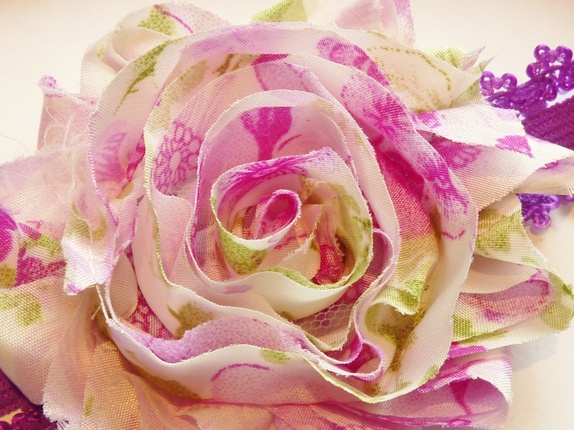 Hårbånd Med Mønstret Blomst - Epla