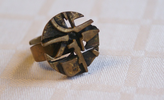 Ring i bronse- Jorma Laine- Finland - Epla