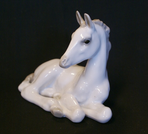 Flott figur - hest porselen - Epla