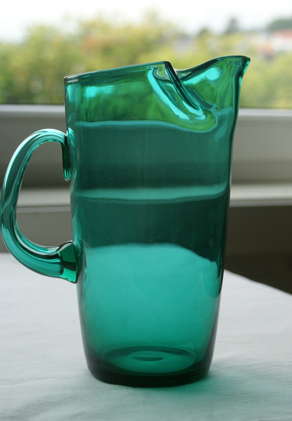 Hadeland- TRULS- vakker grønn mugge - Epla