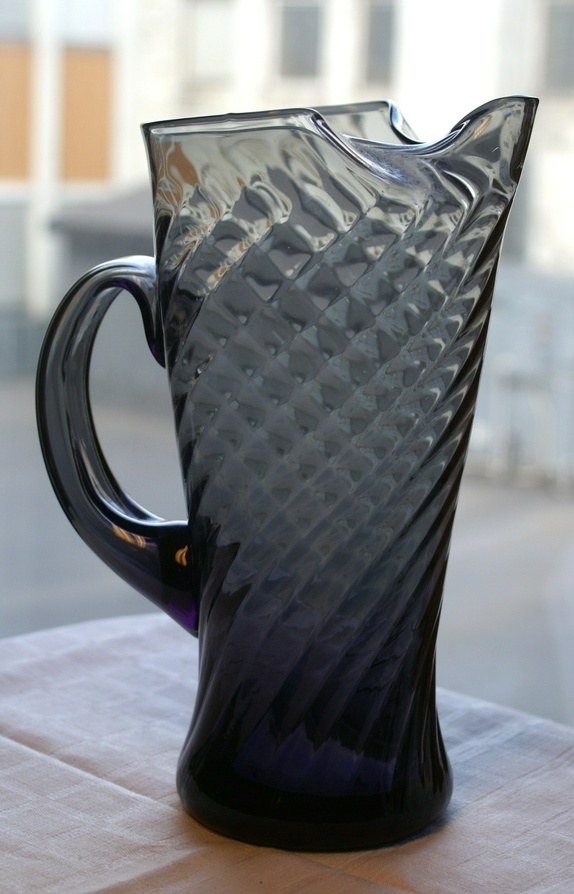 Hadeland- Stor mugge i sotet glass - Epla