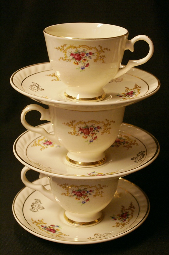 Stavangerflint- Skaugum- Tre kaffekopper - Epla