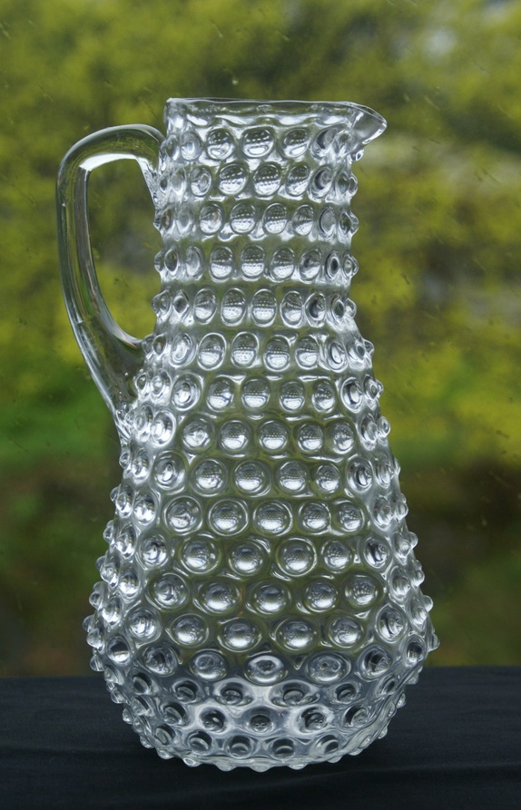 Stor retro mugge i glass - Epla