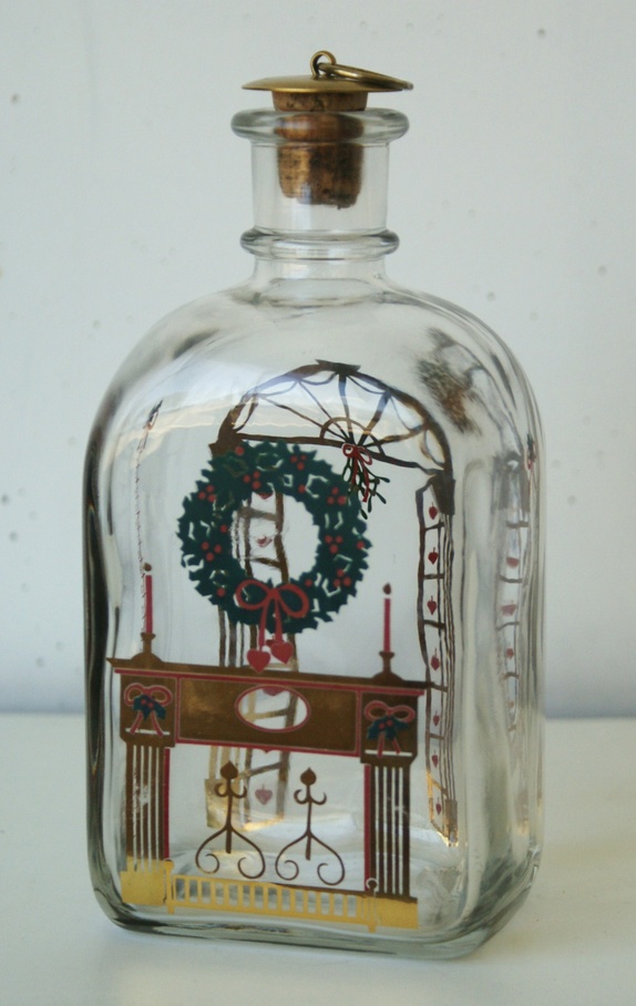 Holmegaard- Juleflaske 1984 - Epla