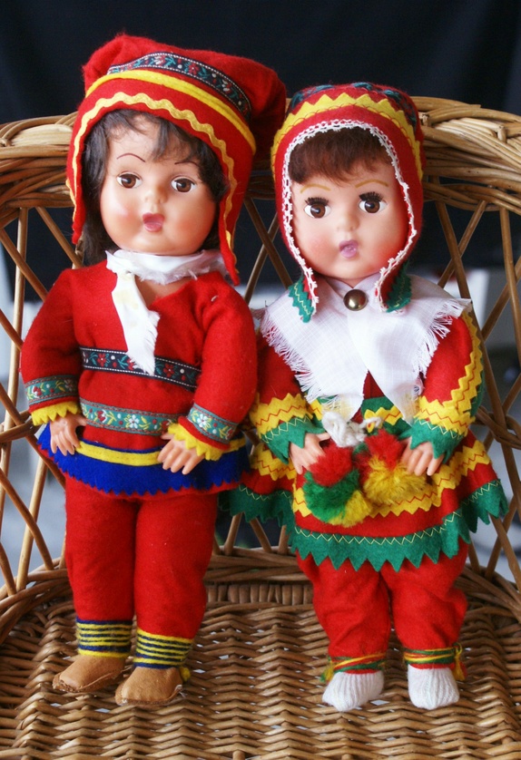 2 fine samedukker - Epla