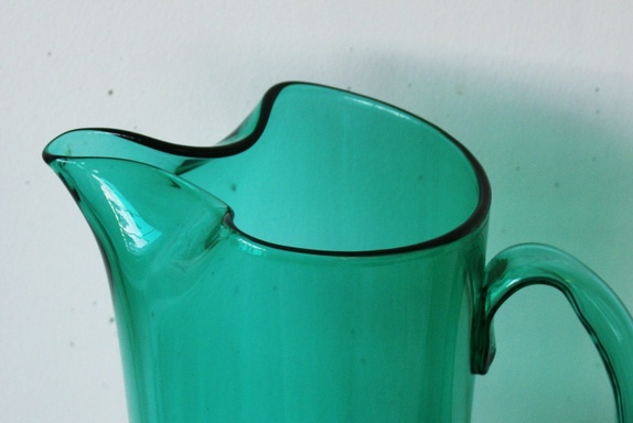 Hadeland- Truls- Vakker grønn mugge - Epla