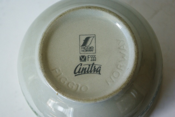 Figgjo- Anitra- Marmeladeskål med lokk - Epla