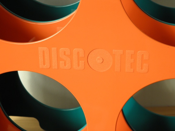 Reservert Olga- Retro stativ til LP-plater- Disc Tec - Epla