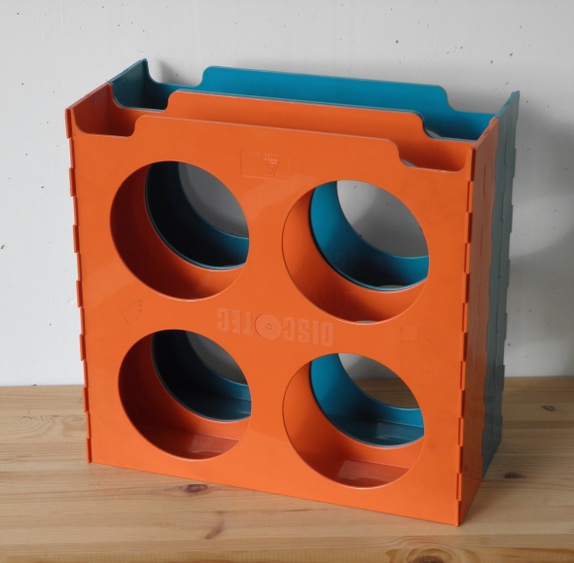 Reservert Olga- Retro stativ til LP-plater- Disc Tec - Epla