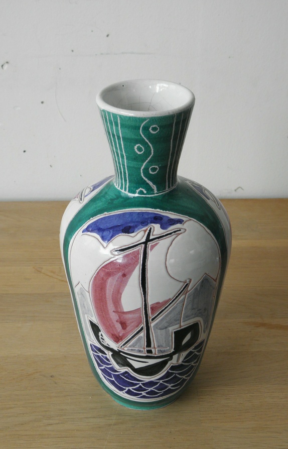 ELLE- Vakker vase i keramikk - Epla