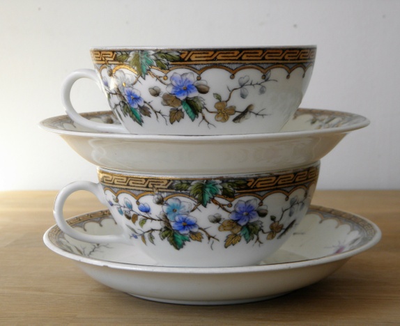 Rörstrand- Sverige- To gamle kopper - Epla