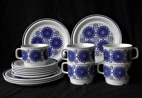 Egersund- RETRO Kaffeservise - Epla