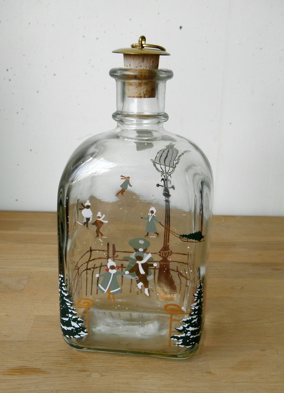 Holmegaard- Juleflaske 1988 - Epla