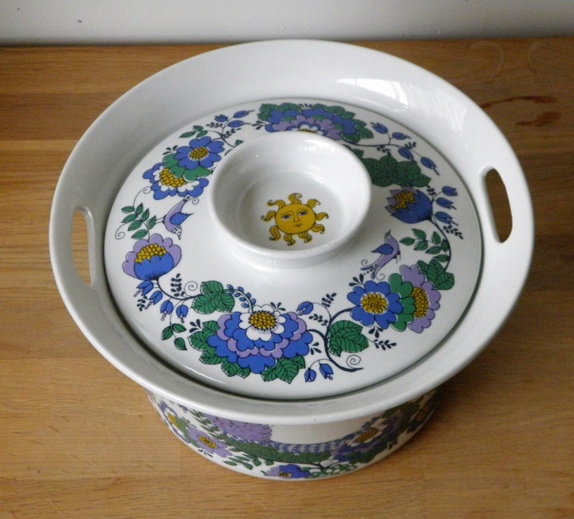 Figgjo- Heliotrope- Stor gryte med lokk - Epla