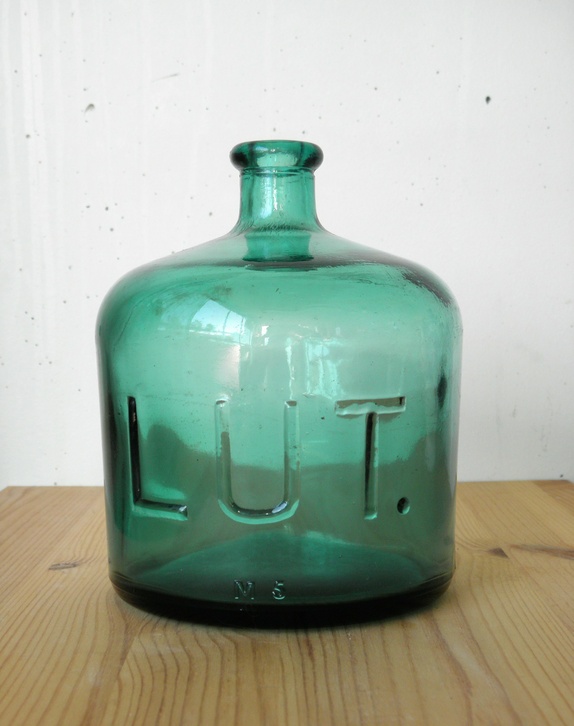 Gammel flaske- LUT- Moss Glassverk - Epla