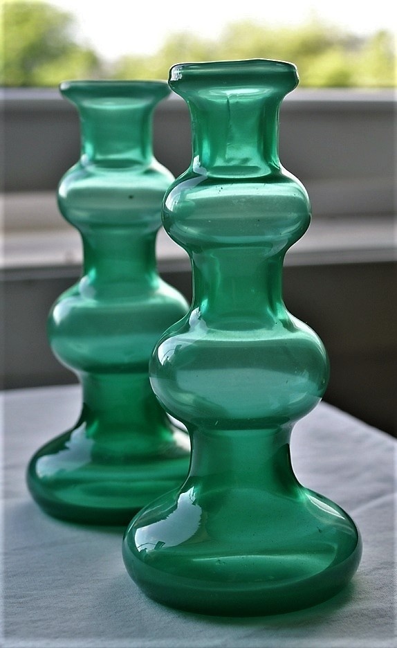 Hadeland- To grønne vaser - Epla