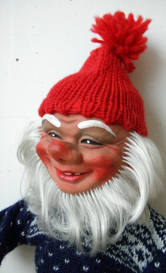 Stor sittende Latex- nisse - Epla