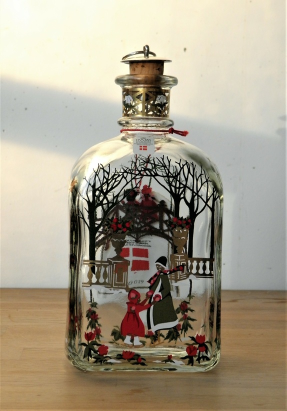 Holmegaard- Danmark- Juleflaske 1997 - Epla
