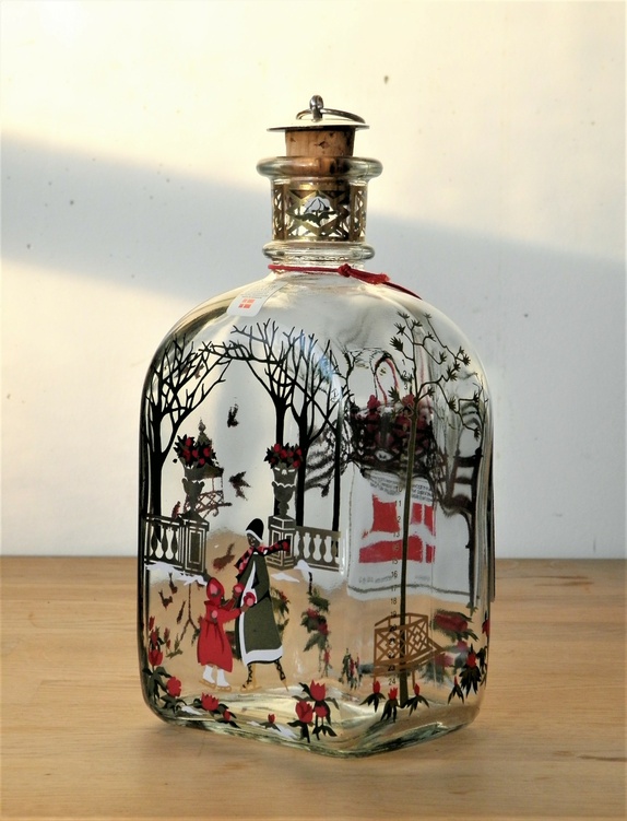 Holmegaard- Danmark- Juleflaske 1997 - Epla