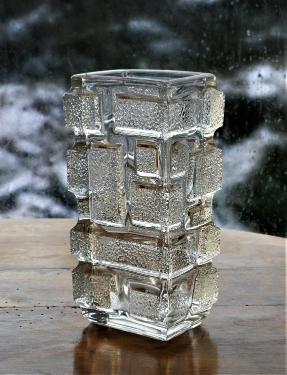 Vintage vase fra Tsjekkoslovakia - Epla