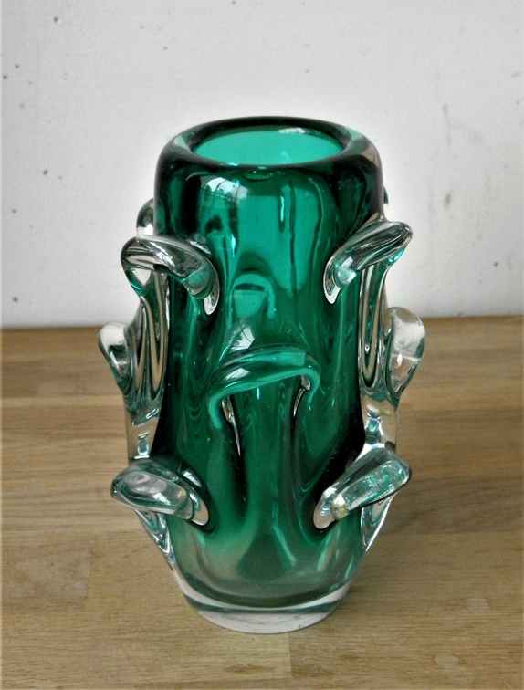 Magnor- Grønn vintage vase - Epla
