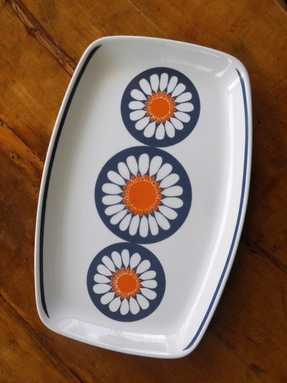 Figgjo- Stort fat- Daisy - Epla