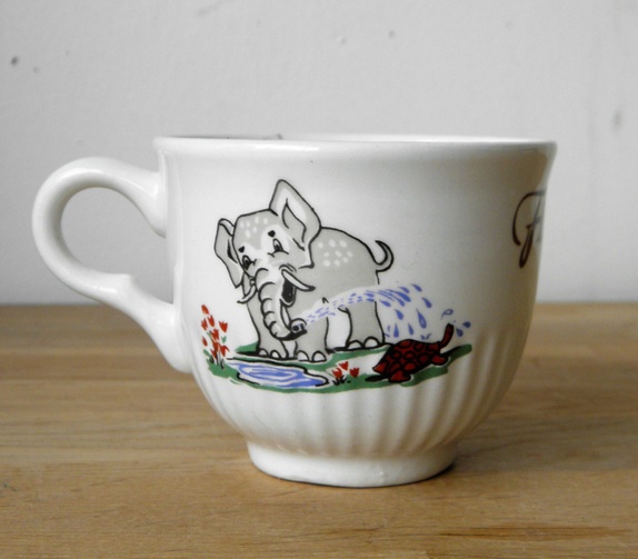 Figgjo- Jumbo- Barnekopp- Flink gutt - Epla