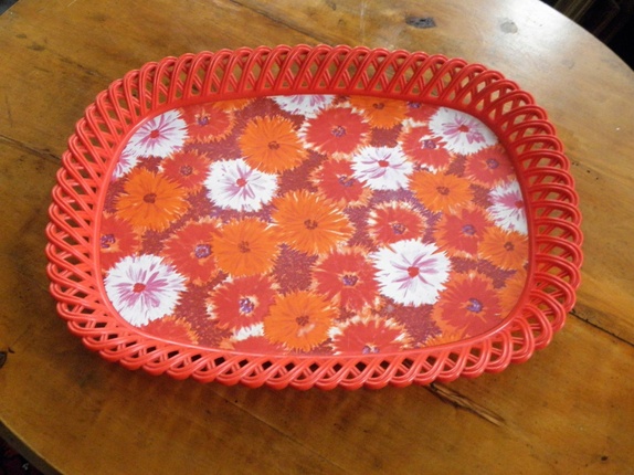 Retro plast brett fra England - Epla