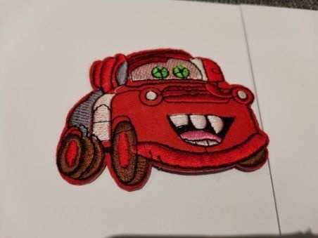 Bil! Strykemerke! Velg farge! - Epla