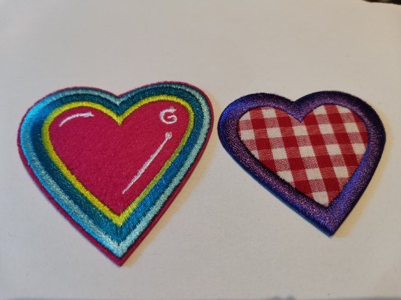 Hjerter! Strykemerker - Epla